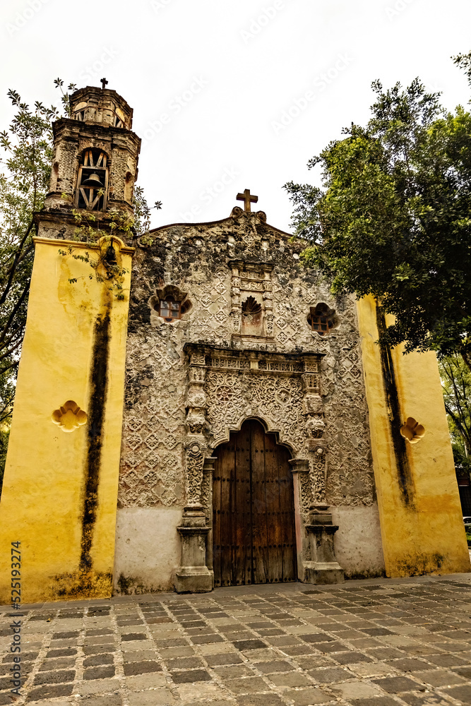 Capilla de la Conchita in the Plaza de la Conchita built by Hernan ...