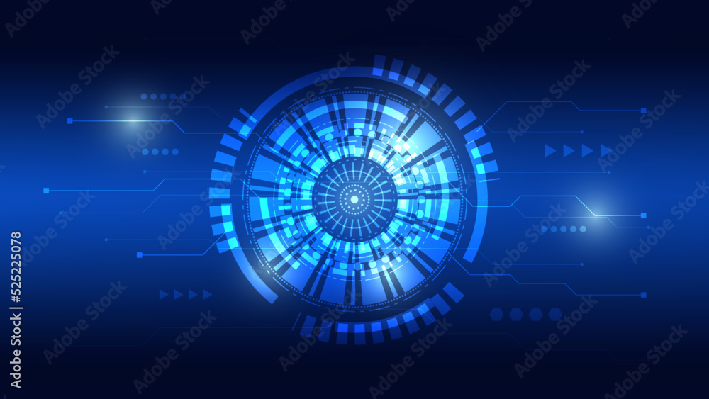abstract futuristic innovation technology background concept. virtual ...