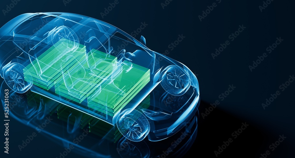 Solid State Battery EV Electric Vehicle Energy Technology Lidar Stock ...