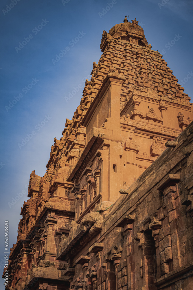 Foto de Tanjore Big Temple or Brihadeshwara Temple was built by King ...