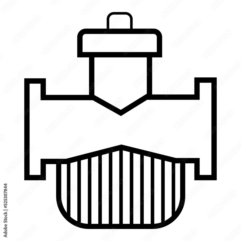 Modern automotive icon of car carburettor. The coolest car icons ever ...