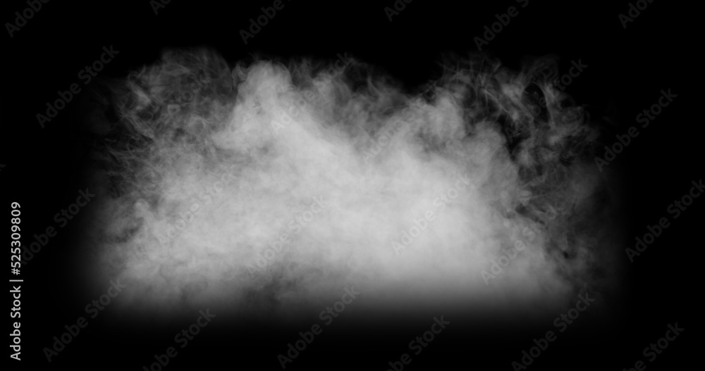 Realistic Fog Overlay Stock Illustration | Adobe Stock