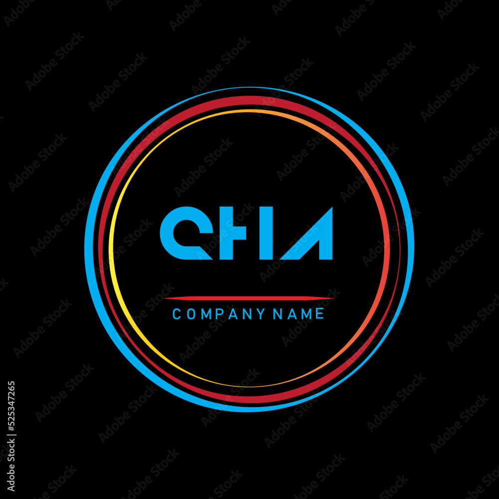 CHA letter logo,CHA letter design,letter CHA logo design,letter CHA logo design illustrator and ...
