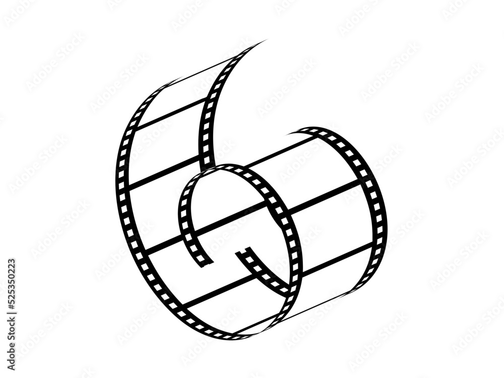 Movie reel Vectors and Illustrations for Free Download. It is the best ...