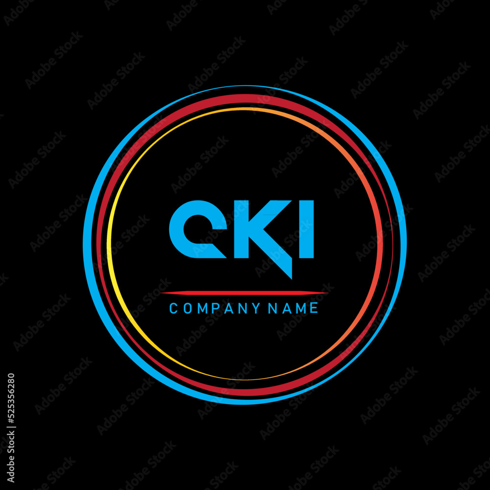 C K I,CKI logo design ,C K I letter logo design, CKI letter logo design ...
