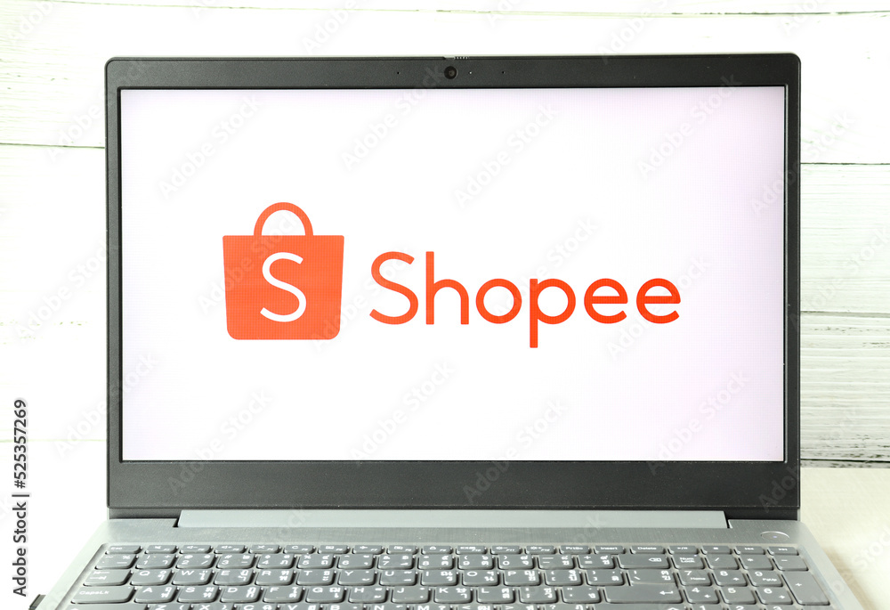 Foto de Chiang Mai, Thailand, February 4, 2022, Shopee application on ...