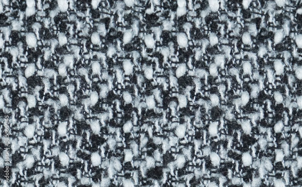 black tweed real fabric texture seamless pattern Stock Photo | Adobe Stock