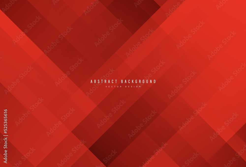 Abstract red geometric shapes background. Modern gradient geometric ...