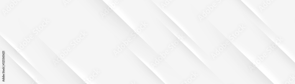 Elegant white abstract background with shiny lines. Minimal diagonal ...