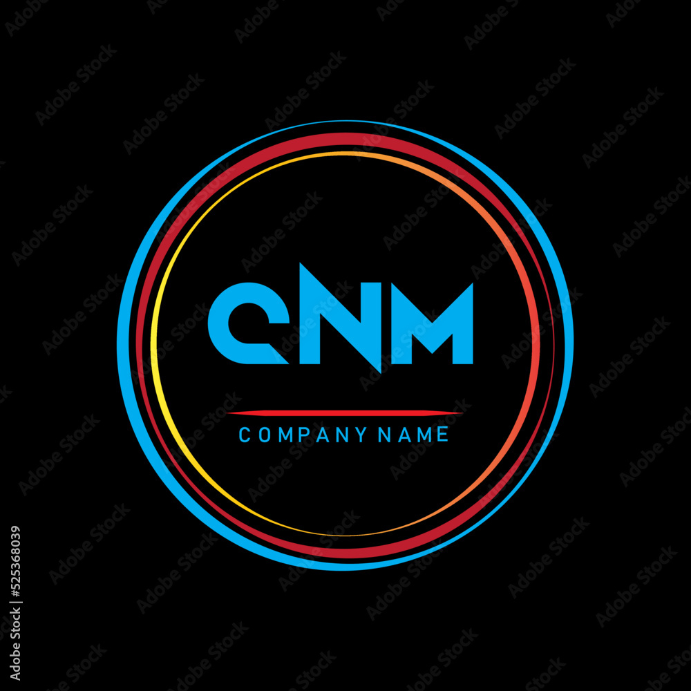 CNM letter logo,CNM letter design,letter CNM logo design,letter CNM logo design illustrator and ...