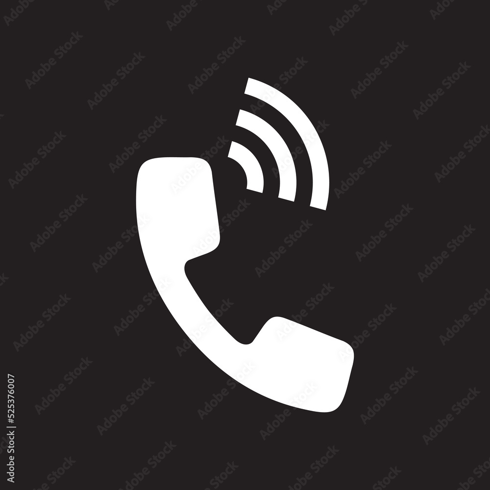 Phone. Phone icon. Phone icon vector design illustration. Phone icon ...