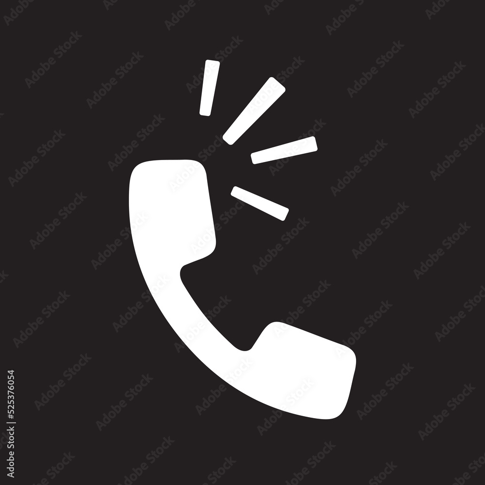 Phone. Phone icon. Phone icon vector design illustration. Phone icon ...