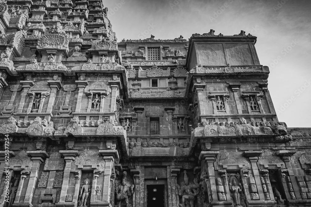 Tanjore Big Temple or Brihadeshwara Temple was built by King Raja Raja ...