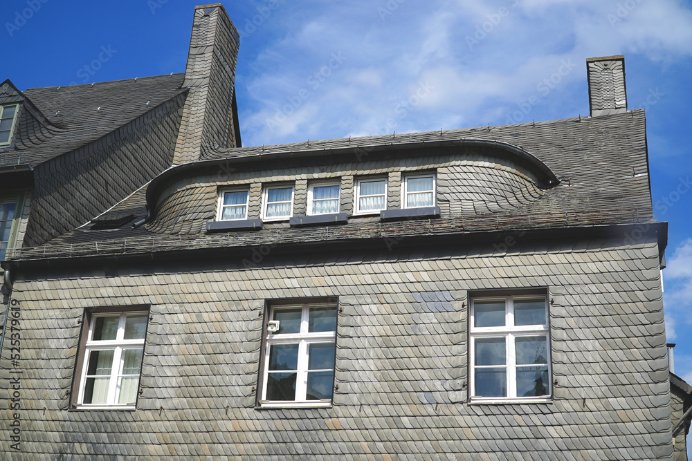 The North German mountains are rich in natural slate resources, which ...