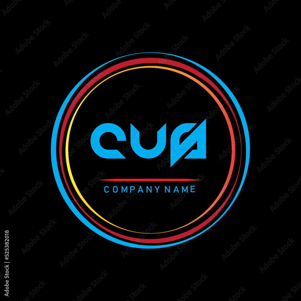 Vetor do Stock: CUS letter logo,CUS letter design,letter CUS logo ...