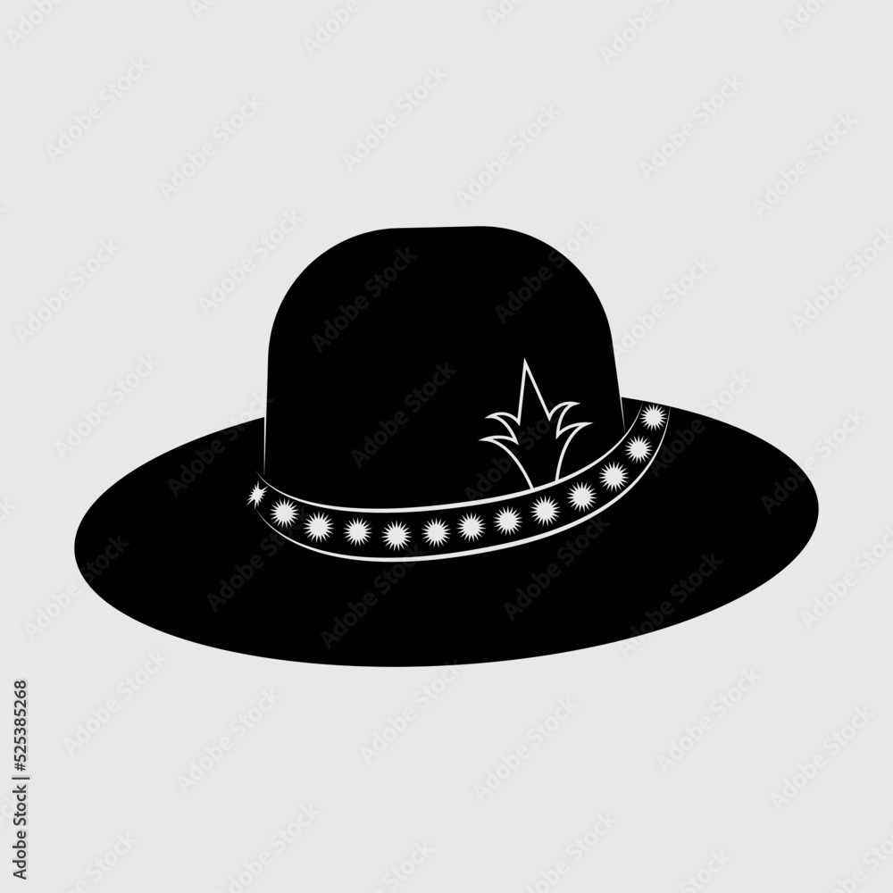 Cowboy Hat SVG Cut File, Western Hat Svg, Hat Svg, Cowboy Svg, Cowboy ...
