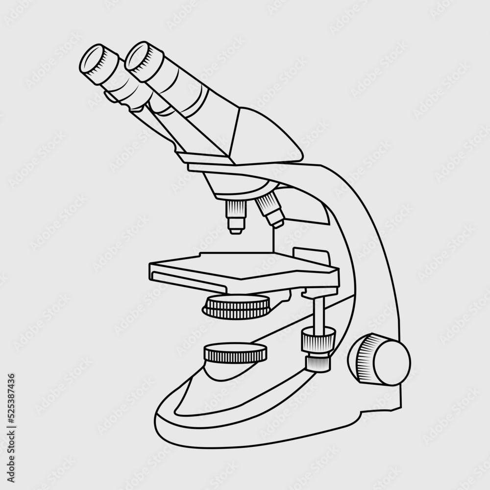 Microscope SVG Cut File, Laboratory Svg, science Svg, research Svg ...