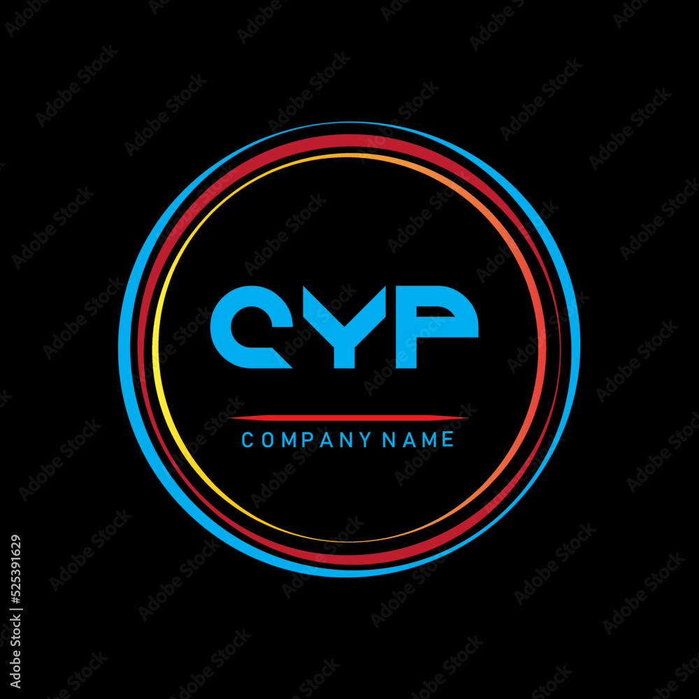 CYP letter logo,CYP letter design,letter CYP logo design,letter CYP ...
