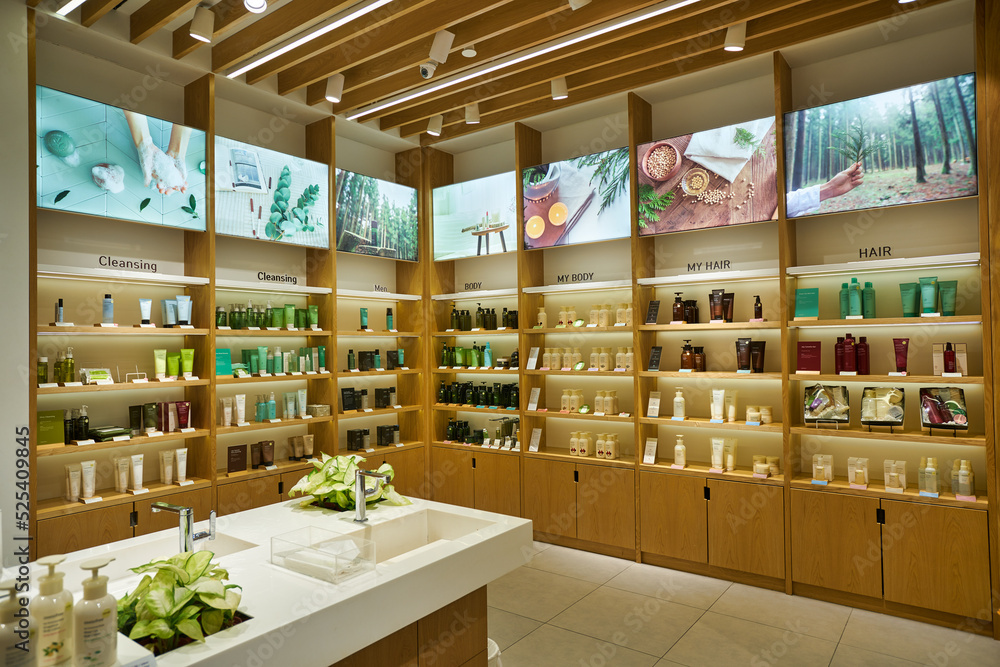 KUALA LUMPUR, MALAYSIA - CIRCA JANUARY, 2020: personal care products on ...