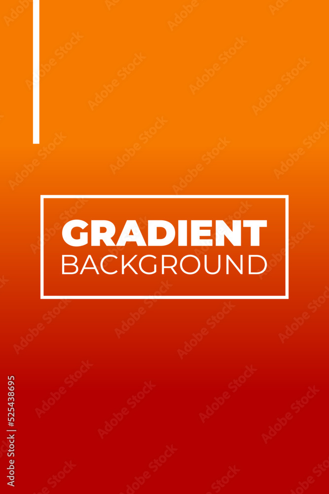 Abstract orange-red color background for wallpaper, backdrop, template ...