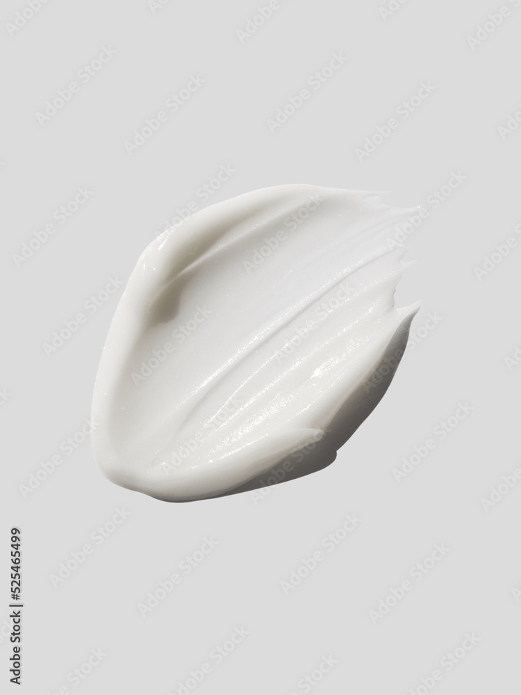 skincare cream face serum lotion thick white texture of different ...