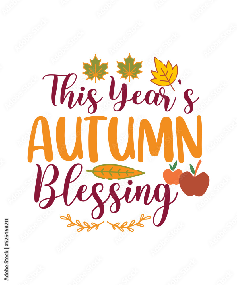 Vetor do Stock: Fall SVG, Fall SVG Bundle, Autumn Svg, Thanksgiving Svg ...