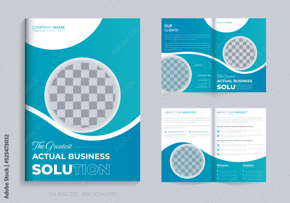 Corporate catalog brochure template. Use for keynote presentation ...