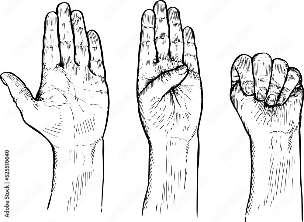 Help sign, international language of domestic violence. Language with ...