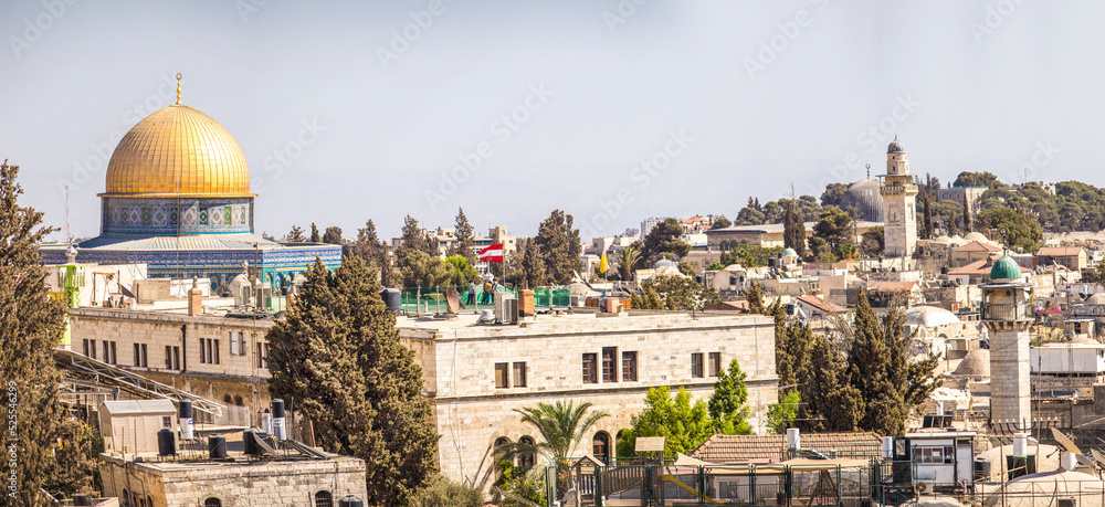 Al-Quds Al-Sharif, Al-Aqsa Mosque, the Holy Dome of the Rock, the ...