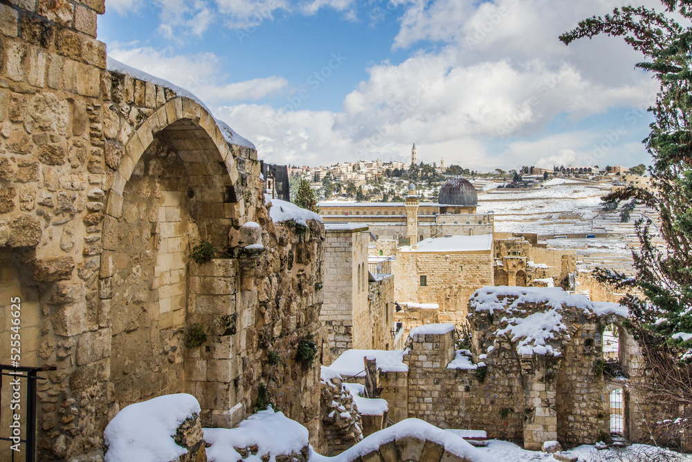 Al-Quds Al-Sharif, Al-Aqsa Mosque, the Holy Dome of the Rock, the ...