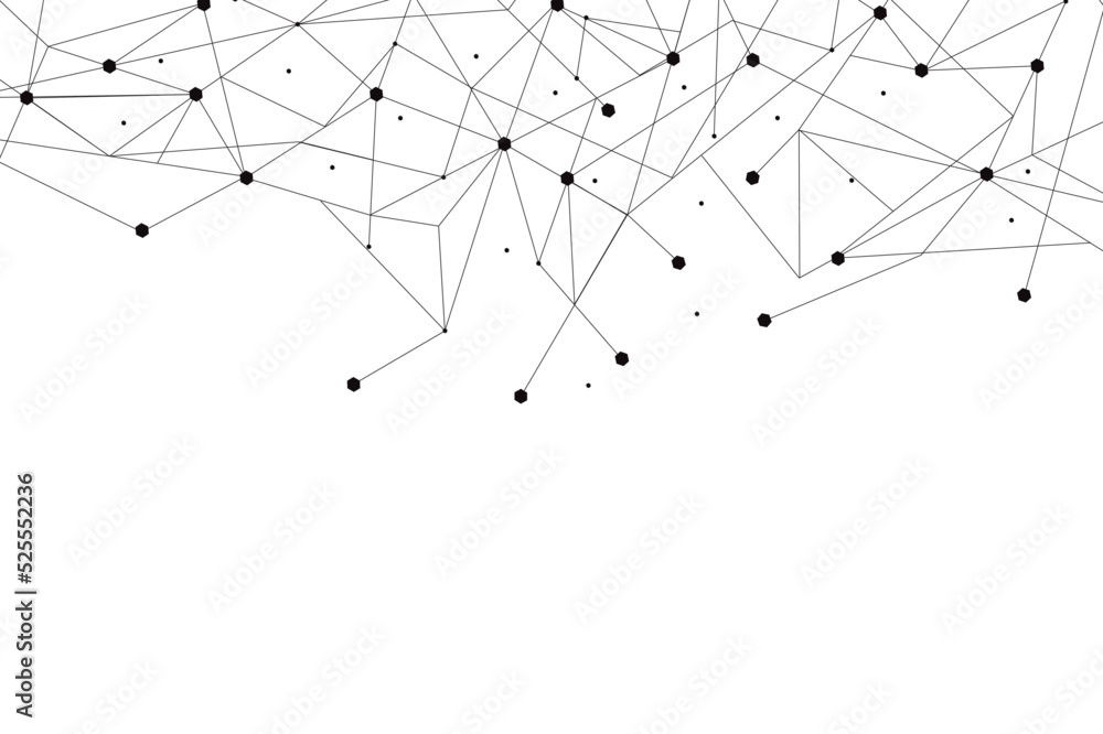 Network Vector Background