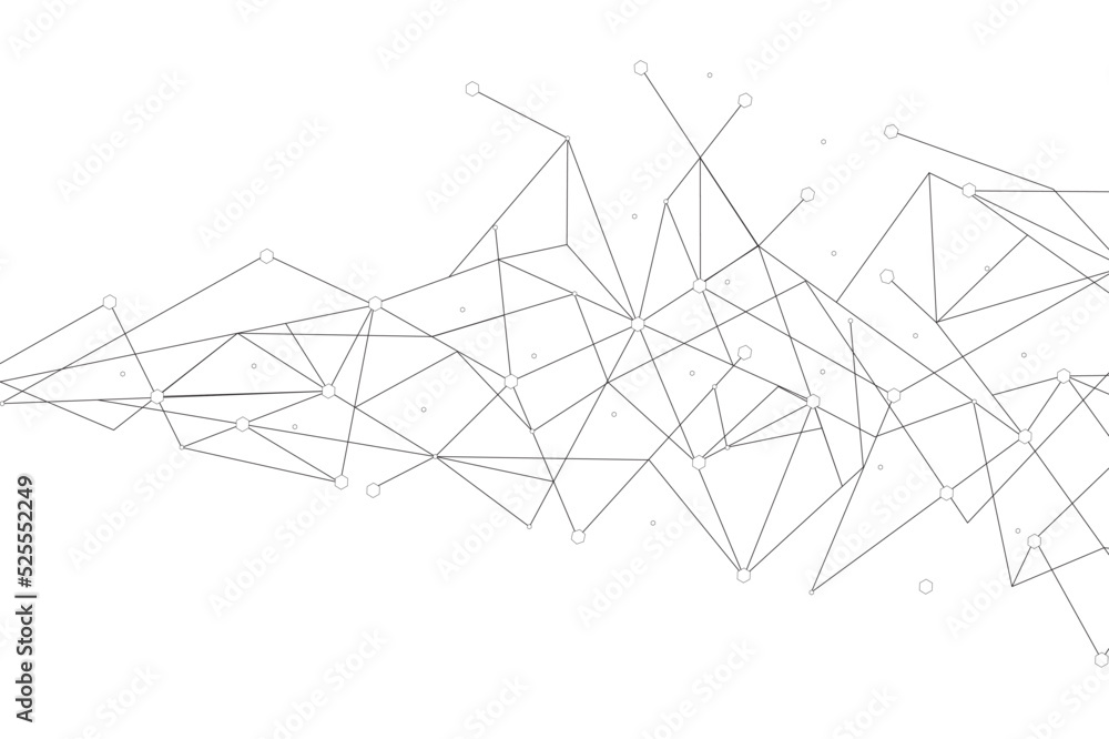 Network Vector Background