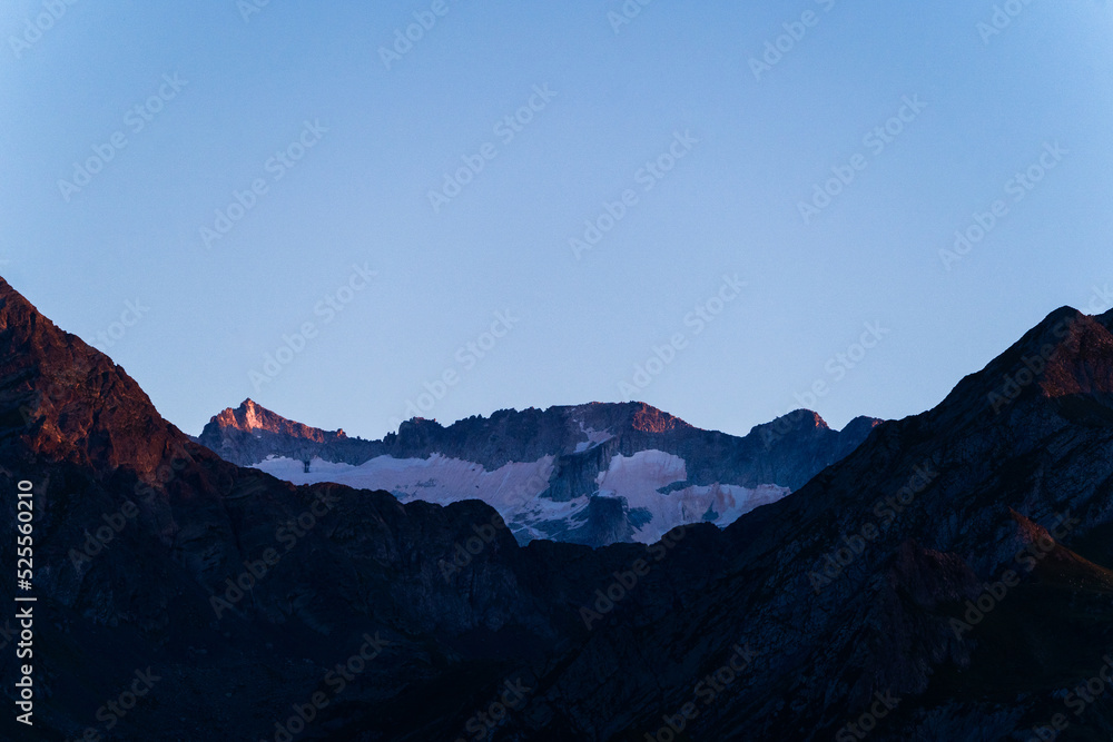 Majestic scenery of rough mountain ridge Stock Photo | Adobe Stock