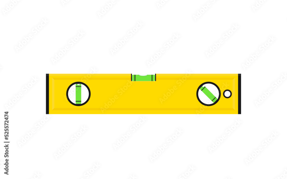 Waterpass spirit level illustration vector falt design editable.Spirit ...