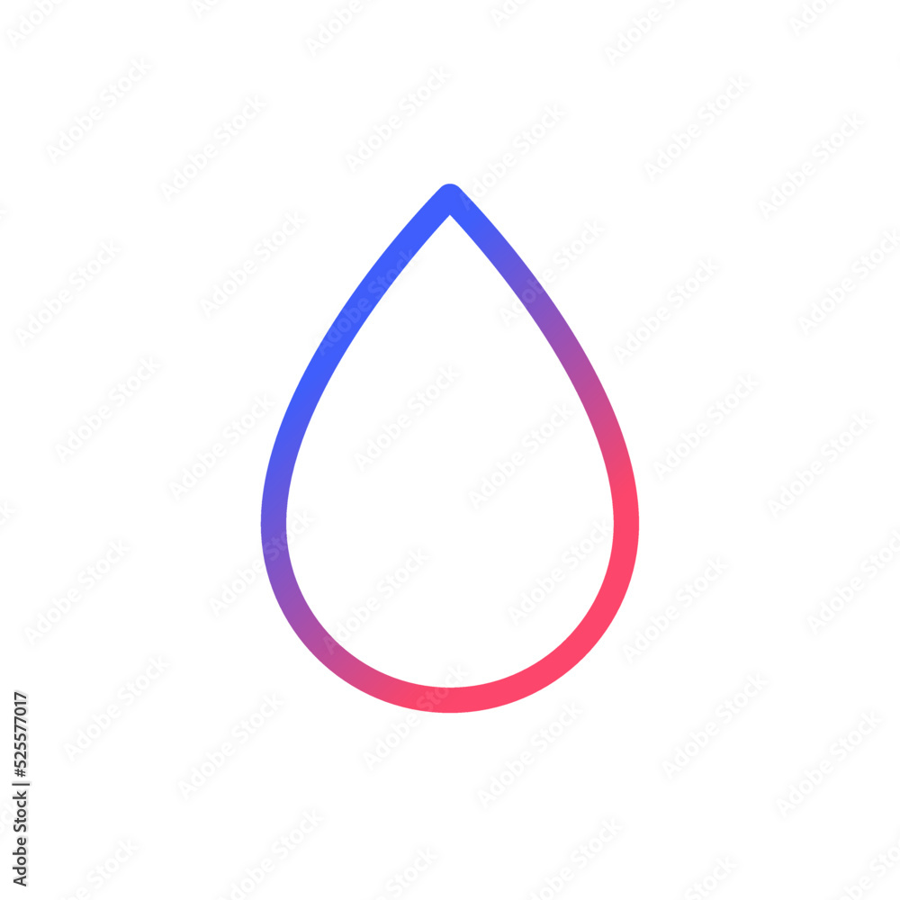 Blur pixel perfect gradient linear ui icon. Photo editor. Bokeh effect for image. Photography ...