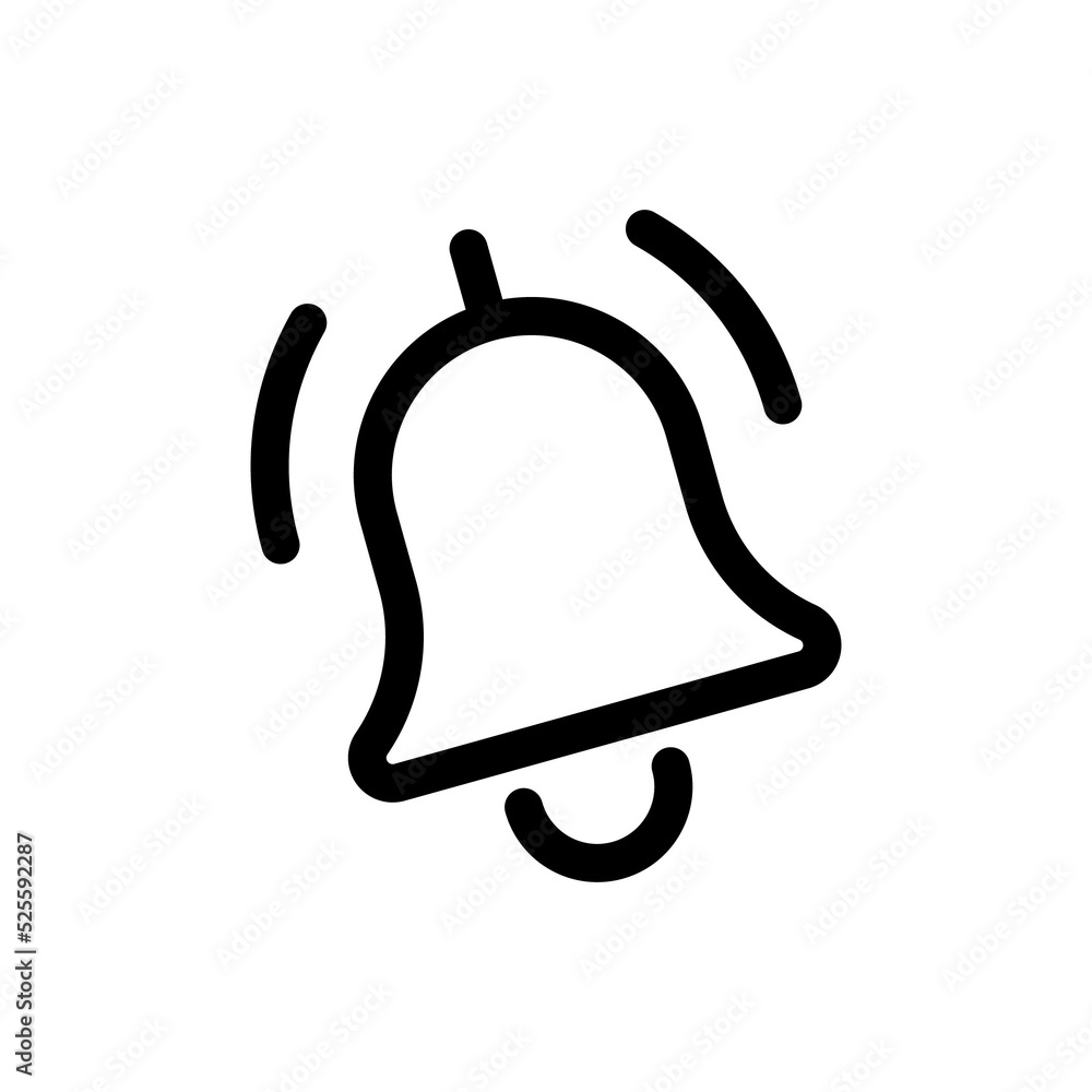 bell icon png transparent, notification png Stock Illustration | Adobe ...