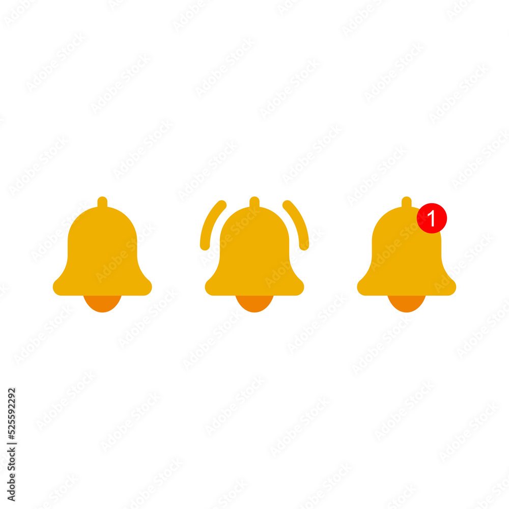 bell icon png transparent, notification png Stock Illustration | Adobe ...