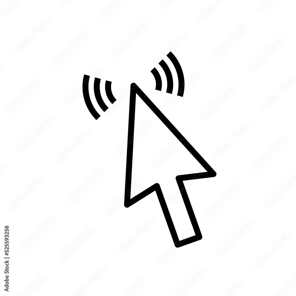 Computer mouse click png transparent Stock Illustration | Adobe Stock