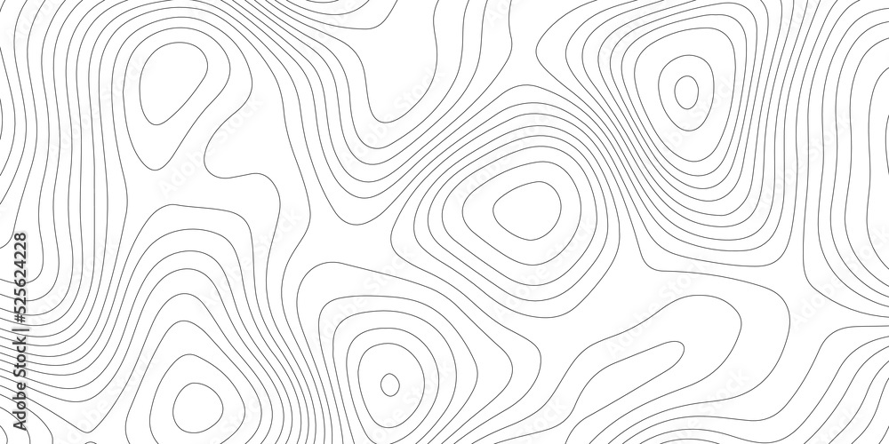 Topographic contour map. Vector cartography illustration. Topography ...