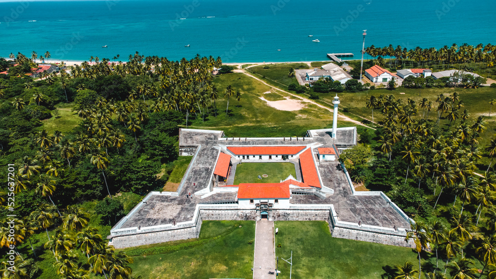 Foto Stock Forte Fortaleza Portugal Colonial Tamandaré Carneiros ...