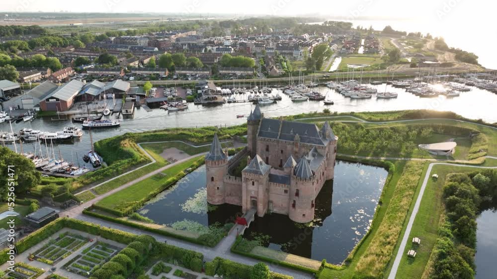 Muiderslot medieval stronghold castle restored heritage culture ...