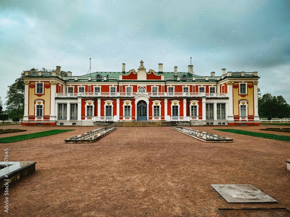 Kadriorg Palace an 18th-century Petrine Baroque palace in Kadriorg ...