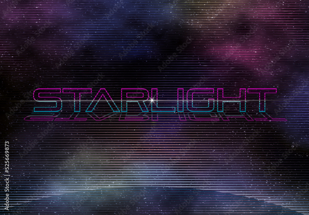 Starlight Text Effect Stock Template | Adobe Stock