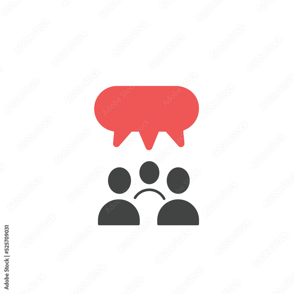 Team, talking, discussion icons symbol vector elements for infographic ...