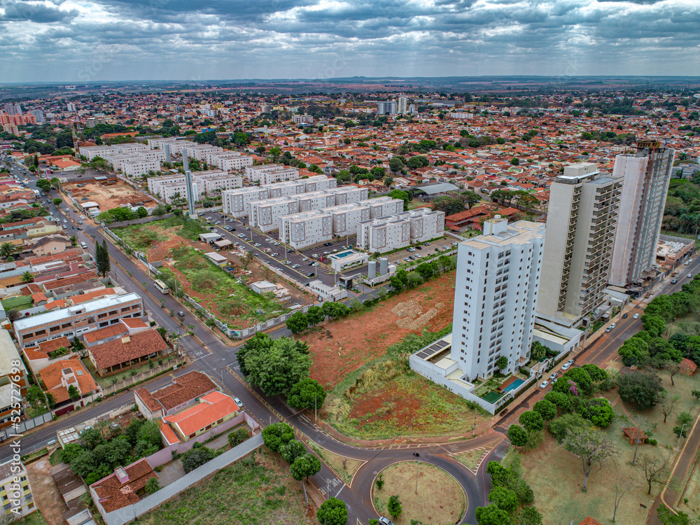 Uberaba, Minas Gerais Brazil, August 24, 2022: aerial view of Parque ...