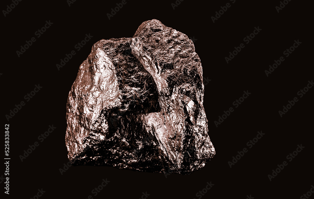 copper ore, used in the production of electrically conductive materials ...