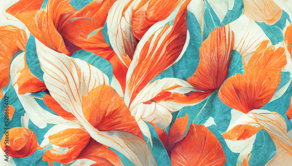 Flower Texture 3d