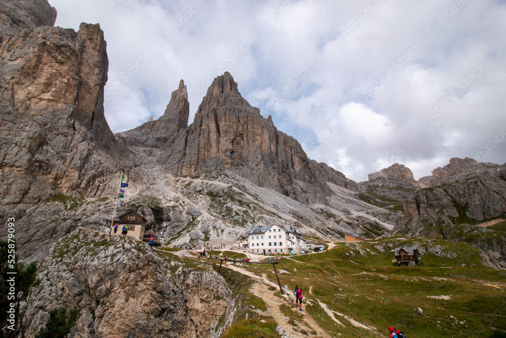 val di fassa one of the most beautiful alpine valleys moena canazei and ...
