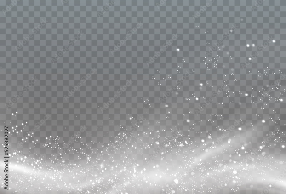 Cold winter wind texture. Holiday vector blizzard. Christmas effect of ...