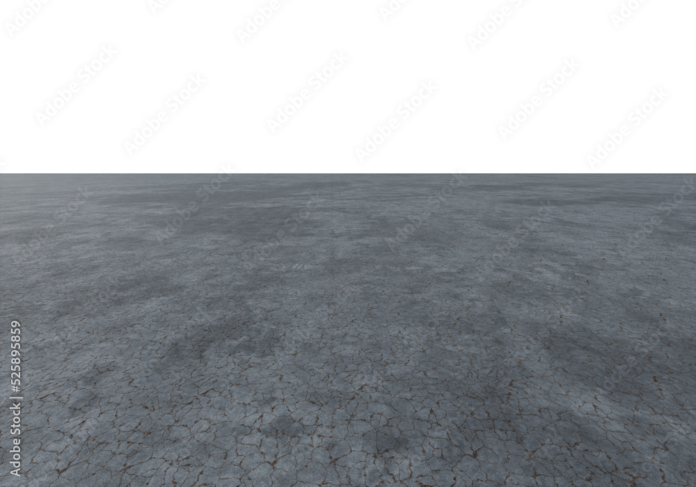Concrete Foreground Floor with Perspective, Transparent Background PNG ...